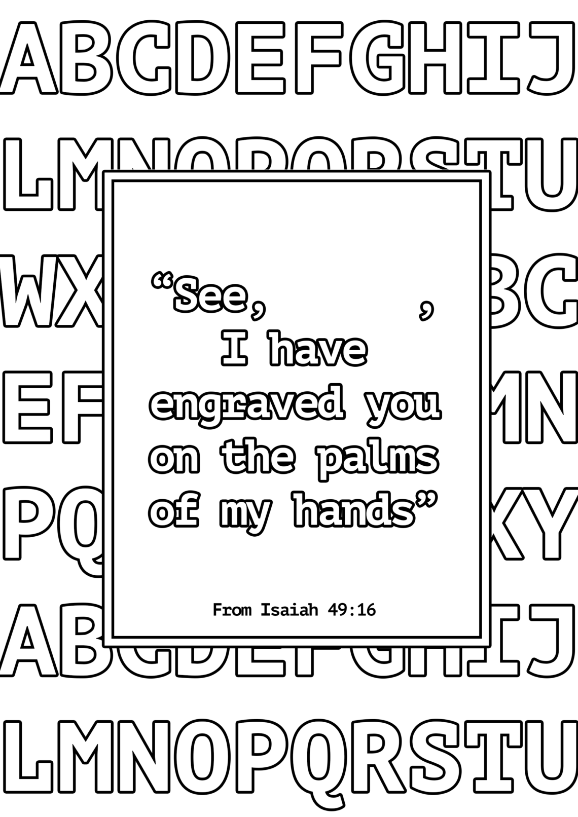 I Have Called You by Name Bible Verse + FREE Printable - Underbart skapad