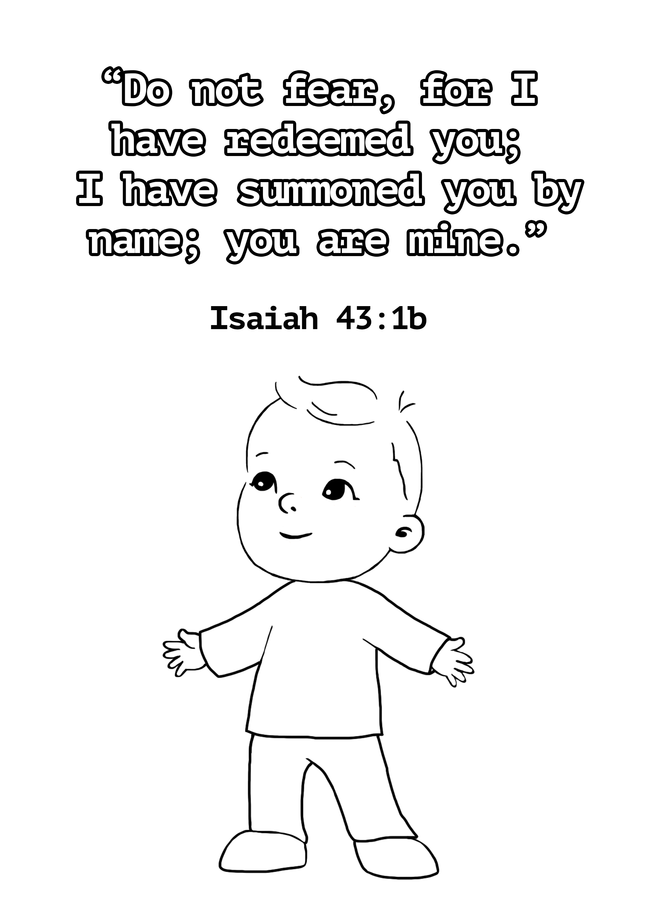 I Have Called You by Name Bible Verse + FREE Printable - Underbart skapad